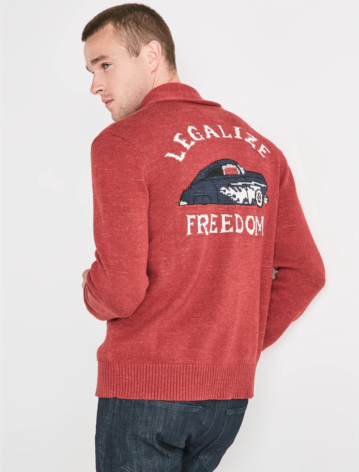 LEGALIZE FREEDOM GRAPHIC SHAWL | Lucky Brand
