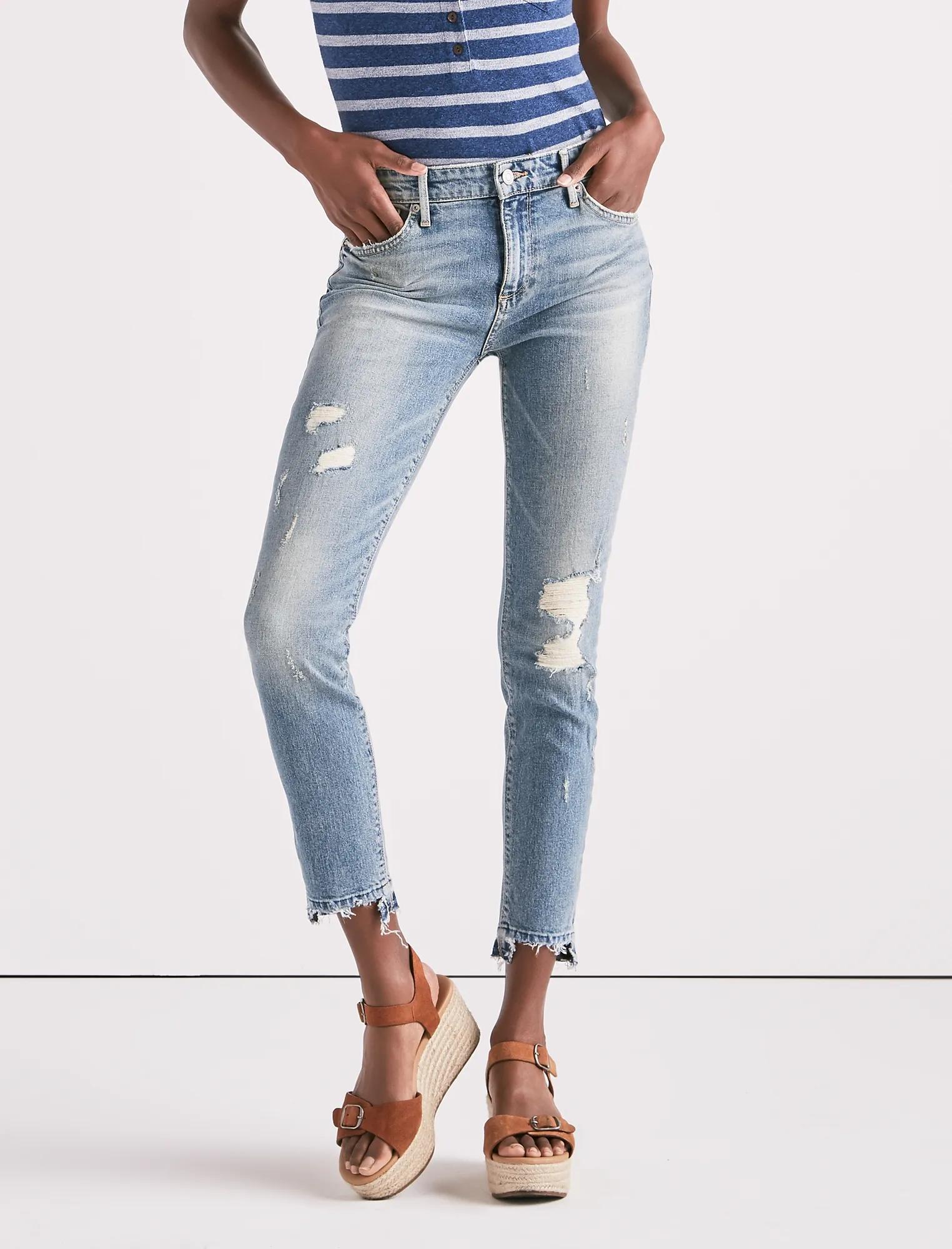 AVA MID RISE SKINNY JEAN IN SUMMIT | Lucky Brand