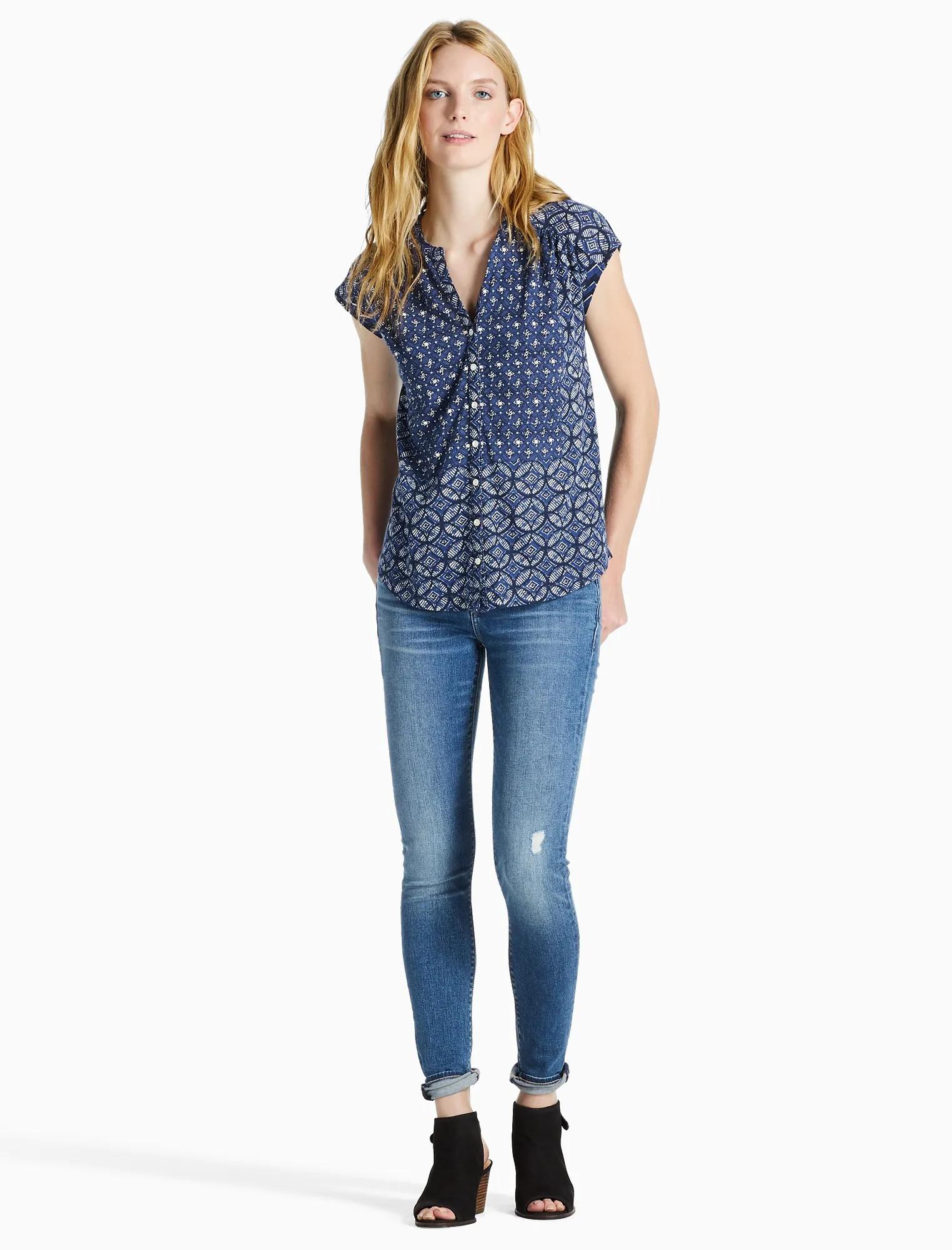 DECANTA BODER TOP | Lucky Brand