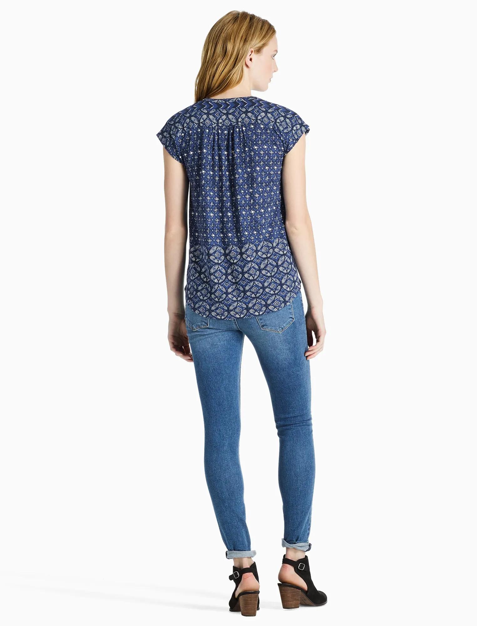 DECANTA BODER TOP | Lucky Brand