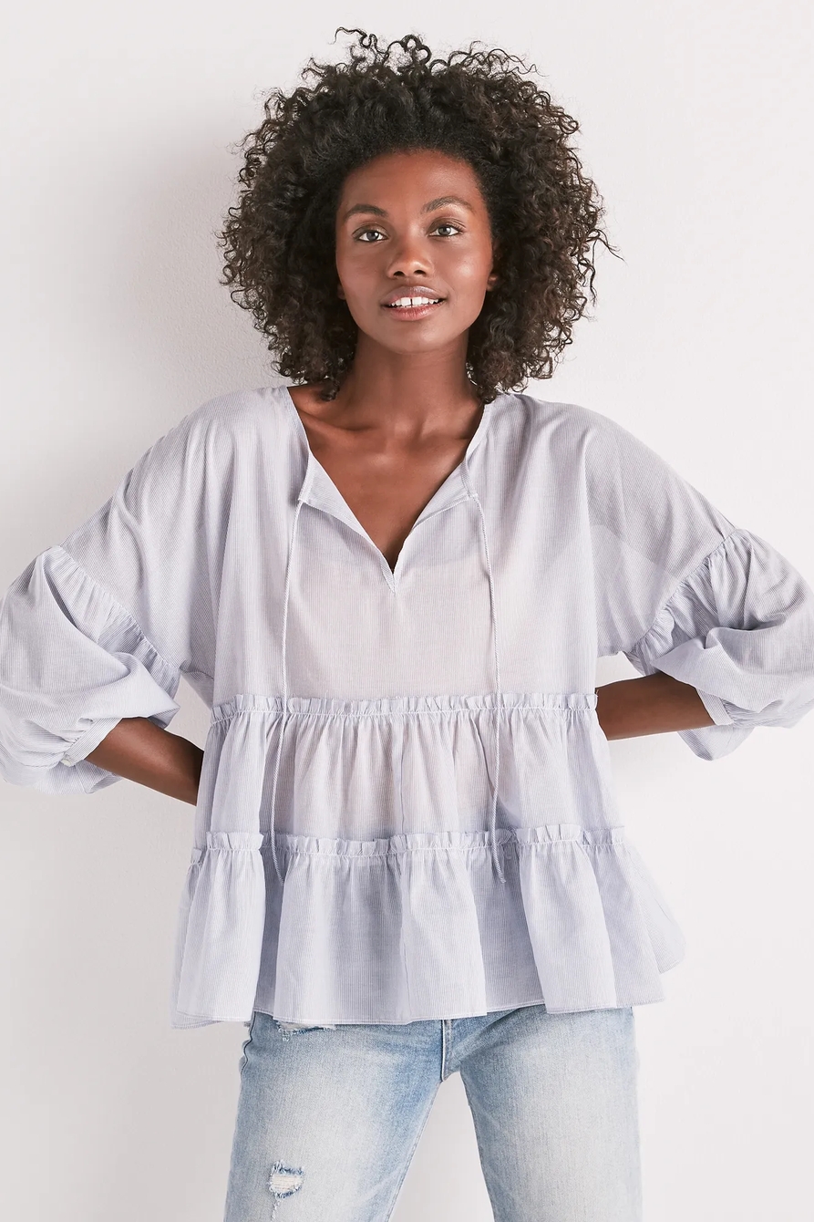 TIERED PEASANT TOP | Lucky Brand