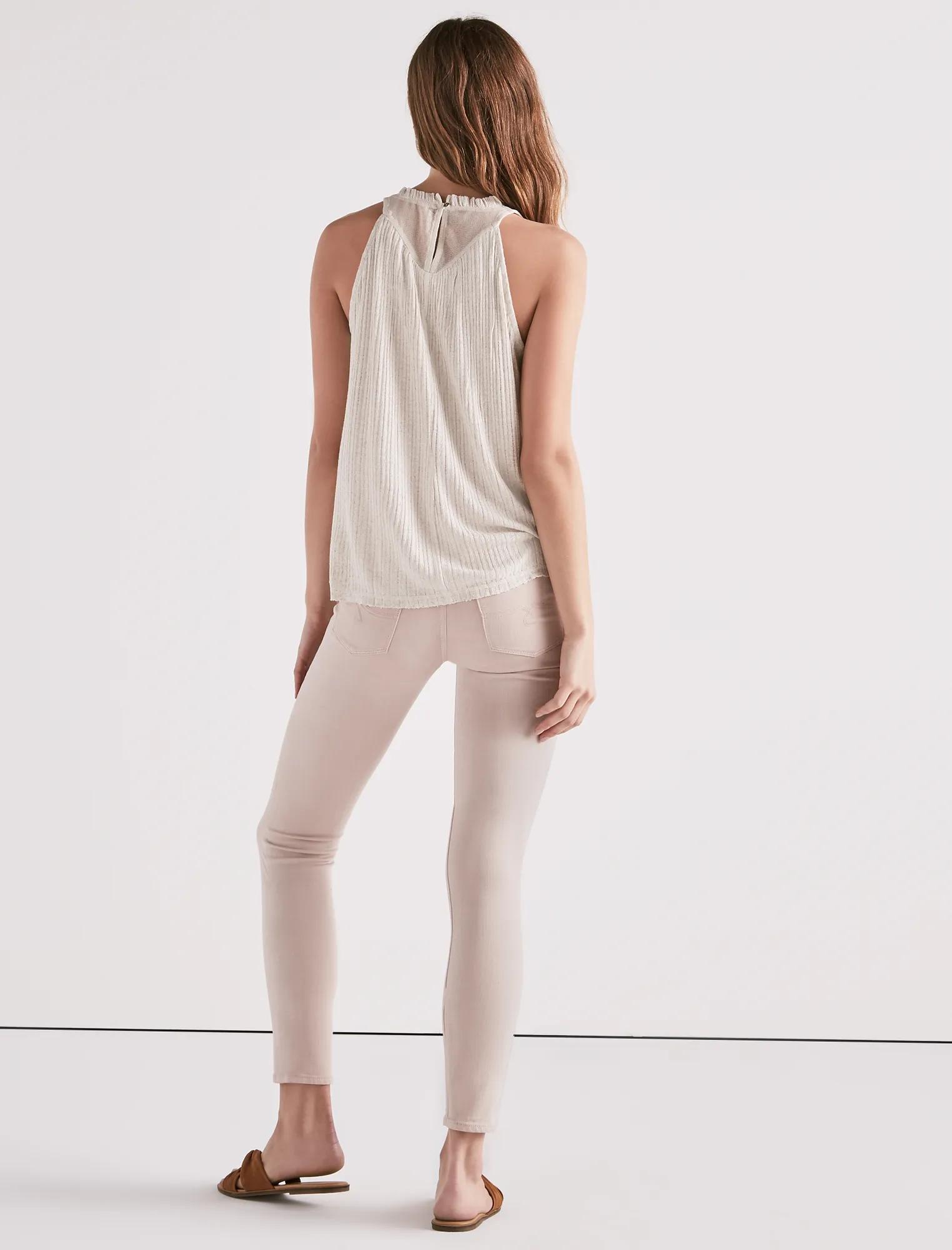 DROP NEEDLE HALTER TOP | Lucky Brand